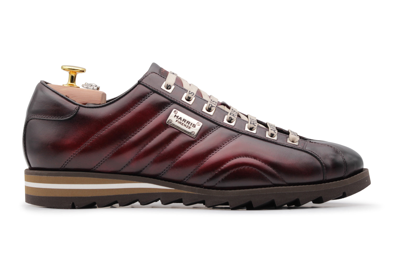 Hand -painted leather sneakers – Harris Shoes 1913